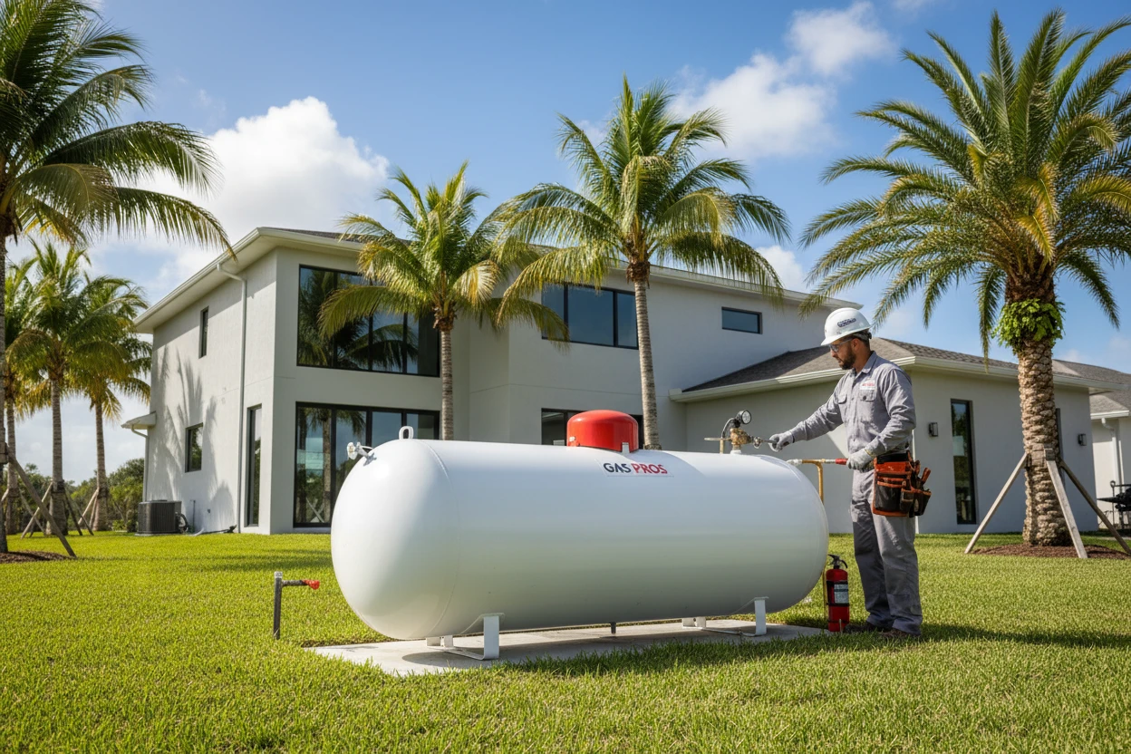 Propane Systems Broward County FL | Davis Construction | Davis Construction